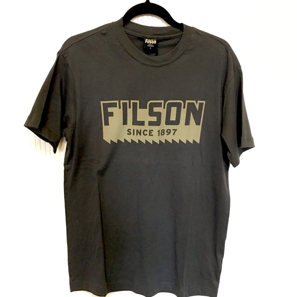 Filson | Shirts | Filson Ranger Graphic Tee Faded Black Is The Color Sz ...